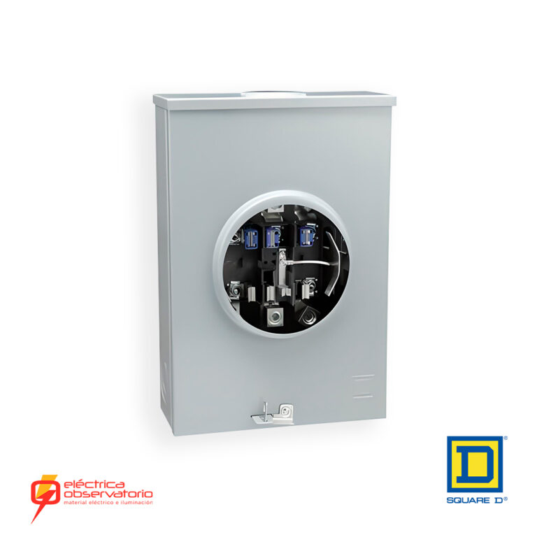 Centro de Carga de 8 Polos 100A, QOD8S- 2 Fases, NEMA1 SQUARE D - Eléctrica Observatorio CDMX