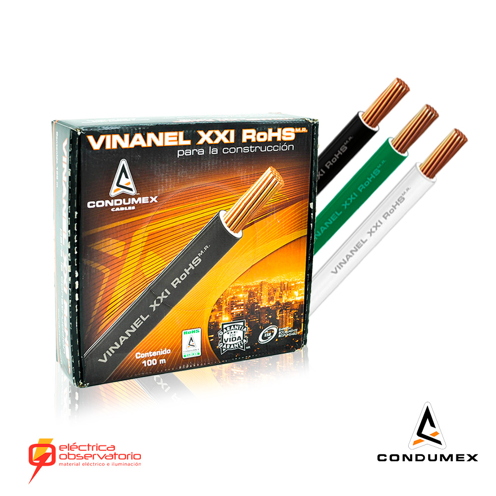Cable THWLS CONDUMEX Vinanel-XXI de Calibre 4 - Venta por Metro ...