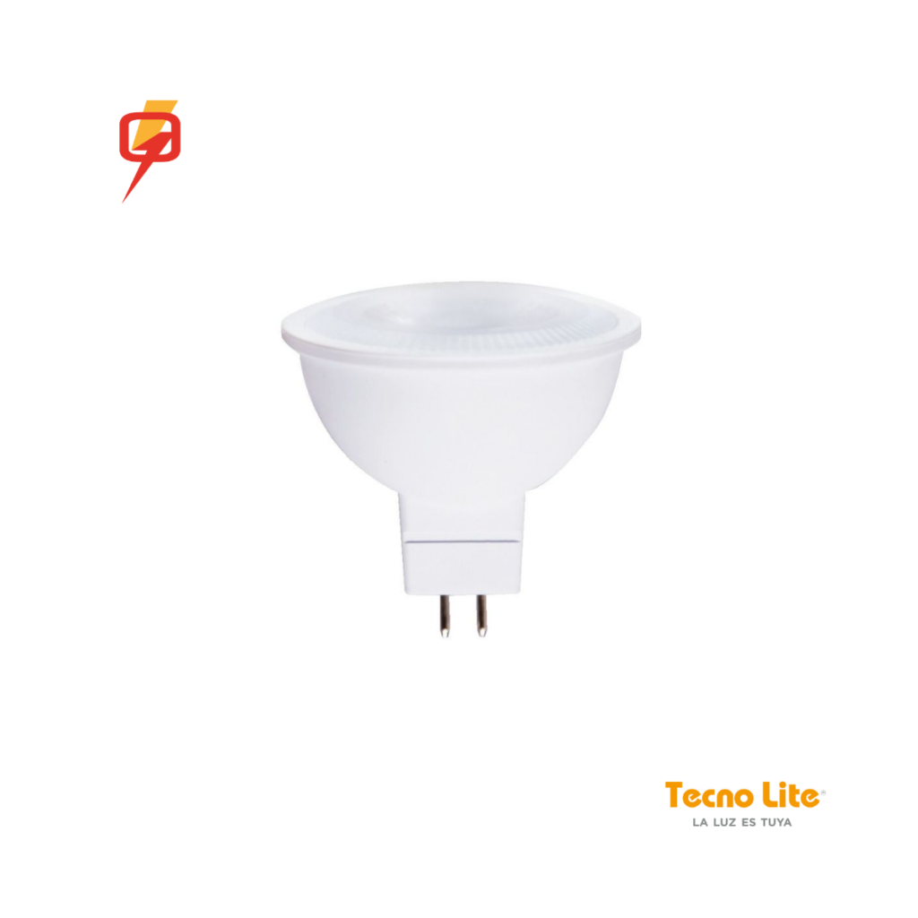 Foco LED 5.5W MR16 GU5.3 Tecnolite - Eléctrica Observatorio CDMX