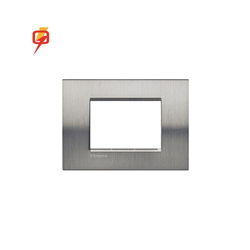 Placa Rectangular Color Acero Pulido 3 Mod. LNA4803ACS - LivingLight ...